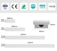 China 1200mm 150lm/W 3CCT Adjustable LED Wall Light Modern Aluminum Wall Lamp for sale
