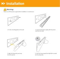 China 1200mm 150lm/W 3CCT Adjustable LED Wall Light Modern Aluminum Wall Lamp for sale