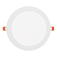 China 12W Aluminum Frame Recessed LED Panel Light 4000 Lumens CCT 3000K-6000K for Supermarkets for sale