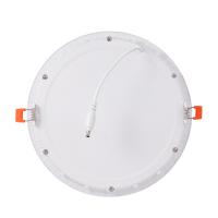China 12W Aluminum Frame Recessed LED Panel Light 4000 Lumens CCT 3000K-6000K for Supermarkets for sale