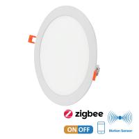China 12W Aluminum Frame Recessed LED Panel Light 4000 Lumens CCT 3000K-6000K for Supermarkets for sale
