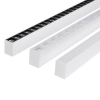 China UGR19 LED Linear Light 36W 60W 4ft 5ft Wireless Control Commercial Pendant Lighting for sale