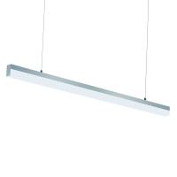 China 3-Sided LED Linear Light Fixture with DMX & Zigbee Control - 20W to 50W Power, 3M Custom Length, 120LM/W Efficiency for sale
