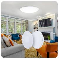 China 410mm PMMA LED Ceiling Lamp 20W 2000lm Dimmable Circular Panel Light with 5-Year Warranty for sale