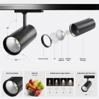 China 2700K-6500K Adjustable Color Temperature LED Track Light 50,000 Hours 5-Year Warranty for sale