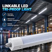 China 18W 35W 45W Linkable IP65 LED Tri Proof Light Industrial LED Batten Light for Lighting Contractors for sale