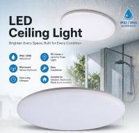China IP65 LED Ceiling Light with PC Cover and Uniform Lighting for Easy Installation in Bathroom and Damp Areas for sale
