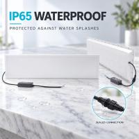 China IP65 Waterproof LED Backlit Panel Light with Sealed Cable Entry 30W 36W 40W for Bathroom for sale