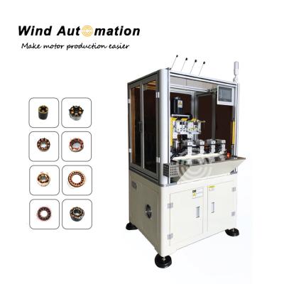 China 155mm Spindle Spacing BLDC Motor Needle Winding Machine with 4 Stations for 20-100mm Stators for sale