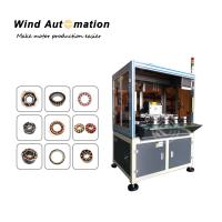 China 680kg Fully Automatic Brushless Motor Coil Winding Machine with 4 Stations, 800 RPM Speed, 20-100mm Stator Range for sale