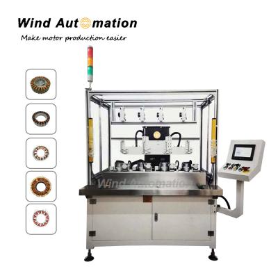 China Automatic 4-Station BLDC Motor Stator Winding Machine 120mm OD 600RPM Speed for sale