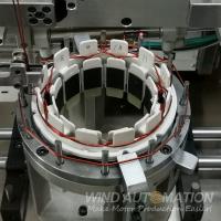 China Automatic 4-Station BLDC Motor Stator Winding Machine 120mm OD 600RPM Speed for sale