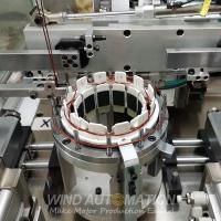 China Customizable BLDC Motor Stator Winding Line Assembly Machine 1330x1000x2000mm with 4 Stations and 8 Servo Spindles for sale