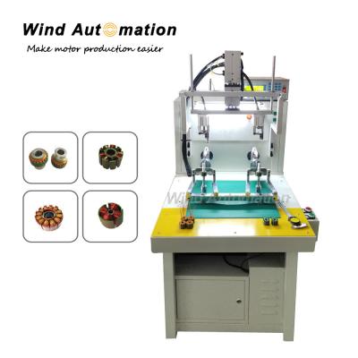 China BLDC Motor External Armature Winding Machine 20-140mm Stator OD 0-2000 RPM for Scooter Motors for sale