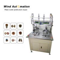 China 220V Dual-Station External Rotor Coil Winding Machine for 20-140mm BLDC Motors with 0-2000 RPM Speed for sale
