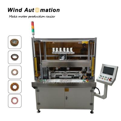 China 1100x800x2000mm Linear Stator Needle Winding Machine with 600rpm Speed and Dual Working Stations for sale