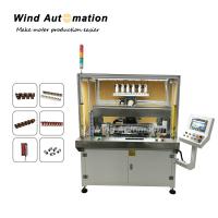 China 900KG Dual-Station Linear Segment Stator Needle Winding Machine | 400mm OD, 600 RPM Speed, 0.1-0.8mm Wire Range for sale