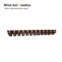 China 900KG Dual-Station Linear Segment Stator Needle Winding Machine | 400mm OD, 600 RPM Speed, 0.1-0.8mm Wire Range for sale