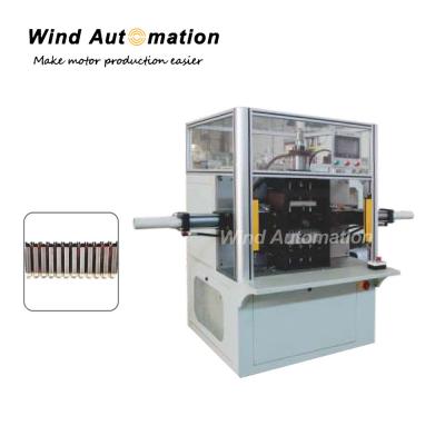 China Linear Stator Open Slot Stator Stitching Machine 380V 2KW with Touch Screen Control for High Slot Filling Rate for sale