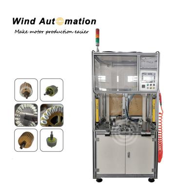 China Armature Slot Isolation Starter Motor Slot Paper Insertion Machine 100mm Max Stack Length 220V AC Power for sale
