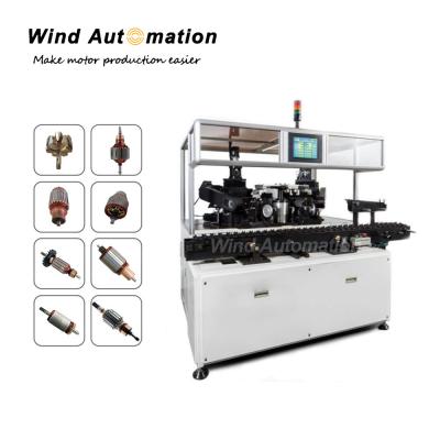 China Fully Automatic 5-Station Starter Armature Balancing Machine 40-60mm OD 1000-2200rpm for sale