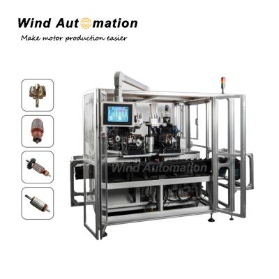 China BSG Motor Rotor Balancing Machine 5-Station Armature Weight Remover 40-60mm OD 1000-2200rpm for sale