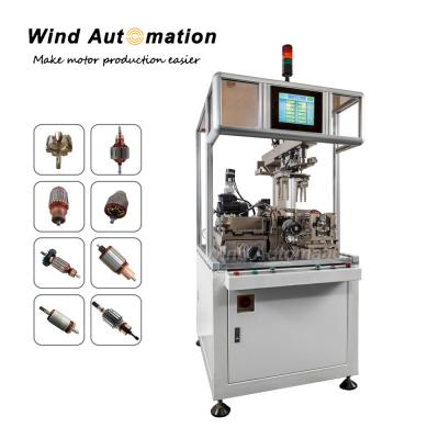 China WIND-ABM-2 Motor Armature Balancing Machine | 2-Station Weight Correction | 1000-2200 RPM | 3 KG Capacity for sale