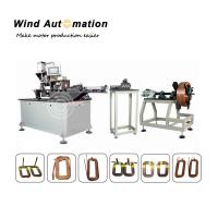 China WIND-PCW-F2 Starter Magnetic Field Coil Winding Machine 160mm Rotation 80 RPM for Rectangular Wire for sale
