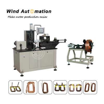 China Middle Size Starter Motor Magnetic Field Coils Winding Machine 160mm Rotation 80 RPM for 100 Sets/Year for sale