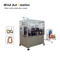 China Starter Stator Magnetic Field Coil Winding Machine with 160mm Rotation Diameter and 3kW Power for Copper Foil Flat Loop for sale
