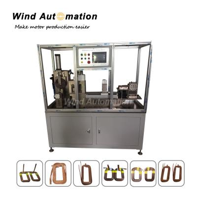 China Stator Magnetic Field Coils Wire Winder WIND-PCW-F1 | 12s/pc Productivity | 380V 1.5KW Starter Motor Winding Machine for sale