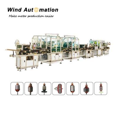 China WIND-APL Armature Automatic Production Assembly Line - 100 Sets/Year Capacity for DC Motor Manufacturing for sale
