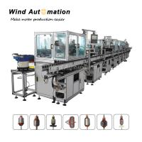 China WIND-APL Air Conditioner Armature Automatic Production Winding Line with 9-Station Process for DC Motor Manufacturing for sale
