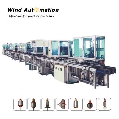 China High Automation Armature Production Machine Assembly Line for Mass Manufacturing with Customizable Process Modules for sale