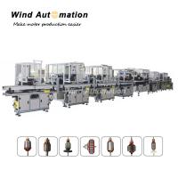 China Fully Automatic Motor Armature Production Machine Assembly Line - 100 Sets/Year Capacity with 6-Stage Process for sale