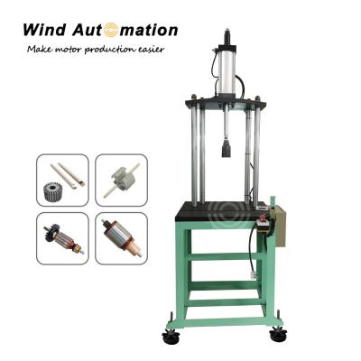 China PLC-Controlled Electrical Motor Rotor Shaft Placement Machine with Hydraulic Drive System and Grating Protection for sale