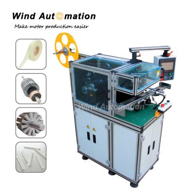 China Mixer Motor Armature Insulation Paper Inserter Machine 1.0KW 400Kg for 20-55mm Armatures for sale