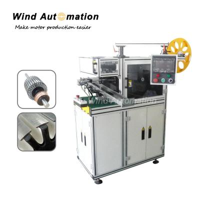 China Power Tool Armature Slot Insulation Paper Folder and Inserter Machine 20-65mm Armature Range 220V AC for sale