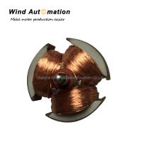 China WIND-ODD-4 Armature Winding Machine for 3-5 Slot Micro Motors | 4 Stations, 0.08-0.55mm Wire, 1100×1100×1300mm for sale