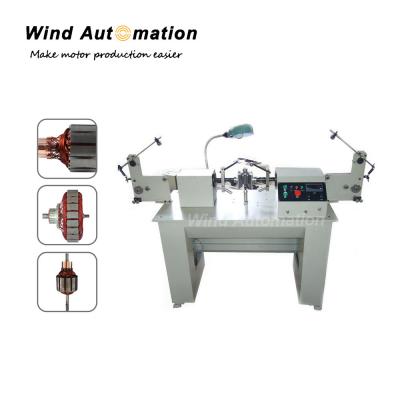 China WIND-SAW Semi-Automatic Armature Coil Winding Machine 0.08-1.08mm Wire 1400r/min Speed for sale