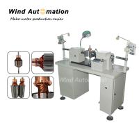 China Middle Size Manual Armature Coil Winding Machine 0.08-1.08mm Wire 1400r/min Speed for Motor Manufacturing for sale