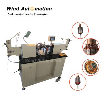 China Middle Size Automatic Flyer Winding Machine 0.08-1.08mm Wire 1400r/min for Vacuum Cleaner Motor Armature Coils for sale