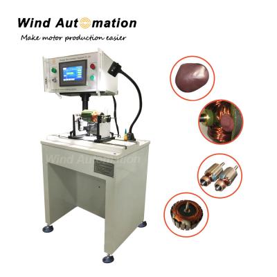 China Automatic Positioning Testing and Balancing Machine for Motor Armatures 0.1-5kg Capacity 260mm Max Diameter for sale