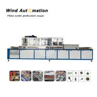 China WIND-JF Armature Epoxy Powder Coating Machine 5000x1000x850mm with 0.15-0.5mm Coating Thickness for sale