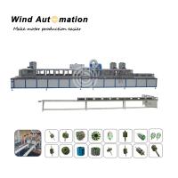 China WIND-JF Electrostatic Resin Powder Coating Machine for Armature Rotor Stacks 160mm OD 2500pcs/hr for sale