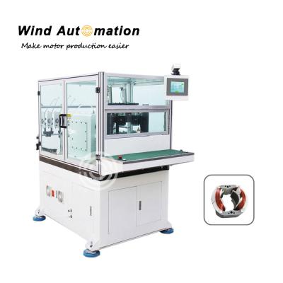 China Two Poles Stator Automatic Coil Winding Machine WIND-SW-2 | 50-150mm OD | Dual Station Operation for sale
