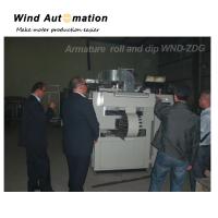 China Trickle Impregnating Machine for Motor Rotor Varnishing - 28 KW Power, 4900×1600×2100 mm Dimensions for sale