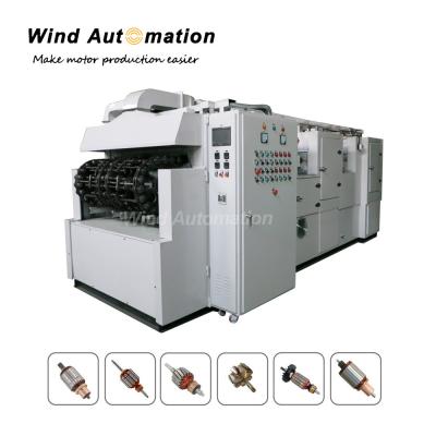 China Rotor Varnish Impregnating Machine 124×2 Stations 28KW 4900×1600×2100mm for Motor Manufacturing for sale