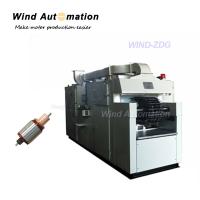 China Rotor Varnish Impregnating Machine 124×2 Stations 28KW 4900×1600×2100mm for Motor Manufacturing for sale