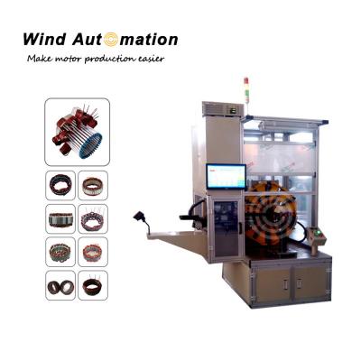China Alternator Stator Wave Winding Machine with 46-60s Cycle Time and 6 Mitsubishi Servo Motors for sale